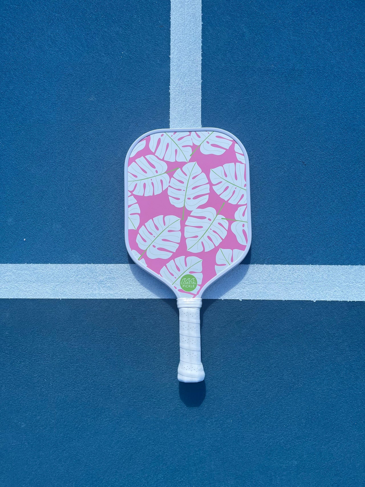 Coastal Pickle - Preppy Palm Pickleball Paddle - Beachly