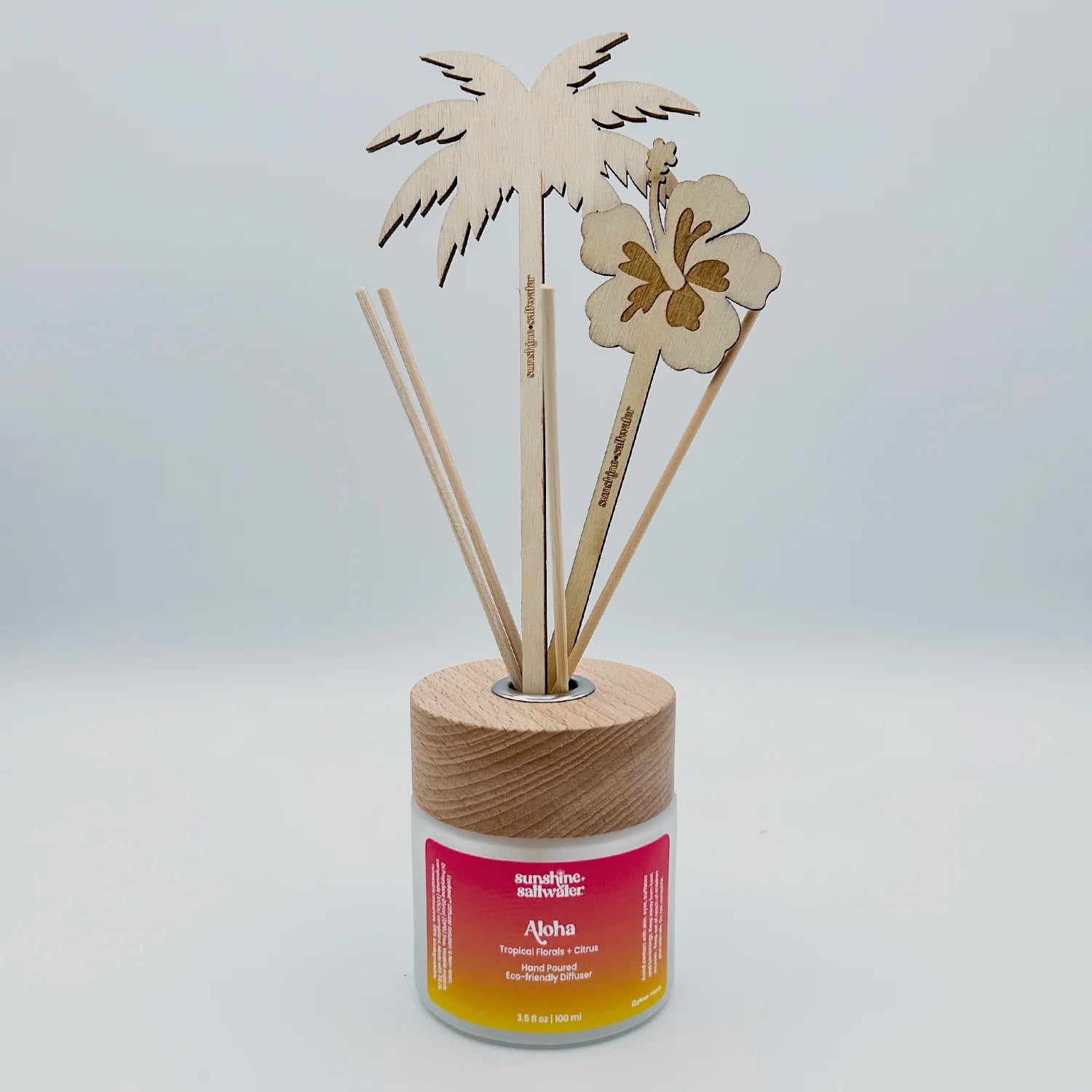 Sunshine + Saltwater - Beach-Themed | Diffuser Reeds - Hawaiian Style