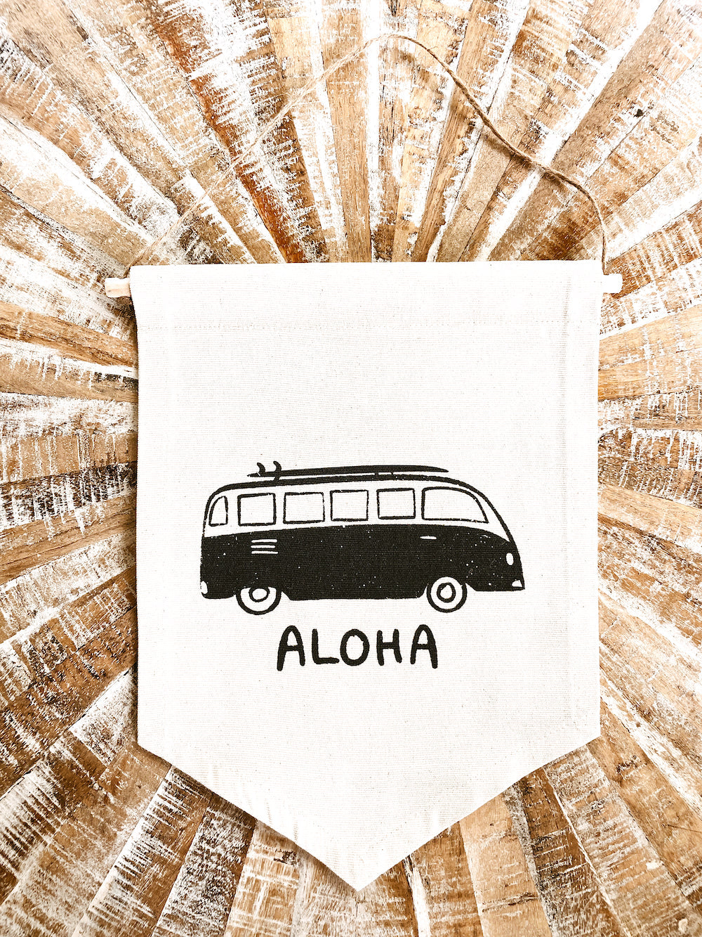 Palm + Petal - Wall Banner- VW Bus (Add-On) - Beachly