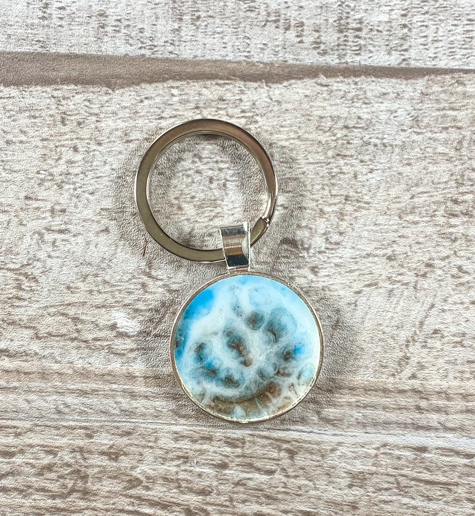 Coastal Coasters - Keychain - Metal + Resin (Add-On) - Beachly